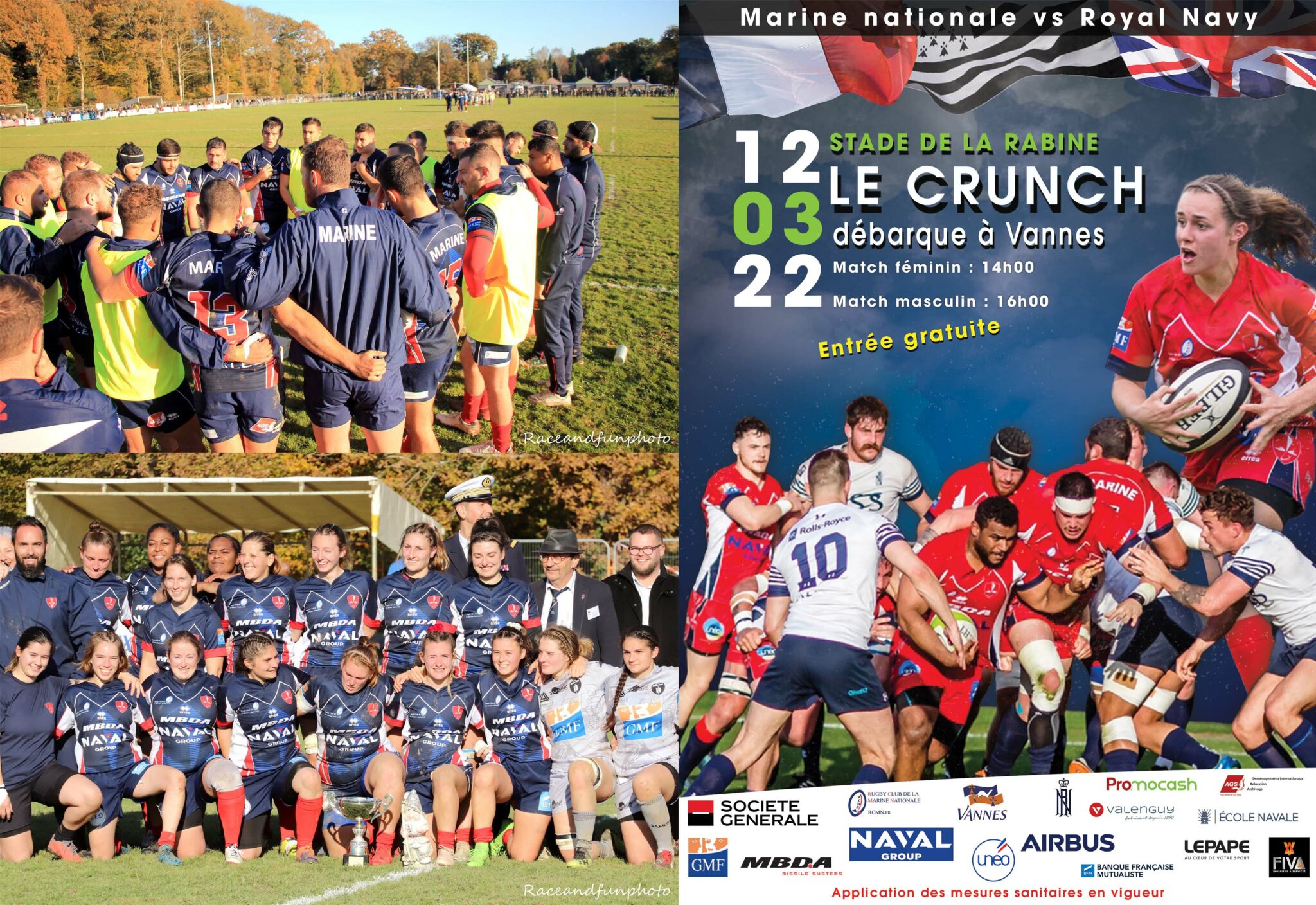 NOS JOUEURS ENGAGÉS AVEC LE RUGBY CLUB MARINE NATIONALE - APARE Rugby